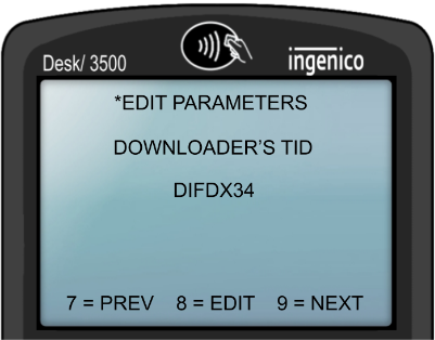 Ingenico Desk/3500 Static IP Settings – My Account