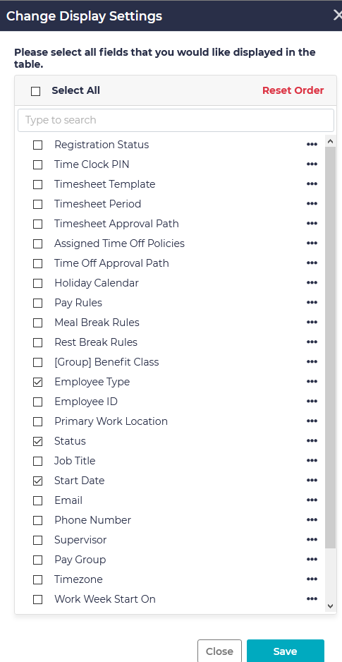 How to View Employees – My Account