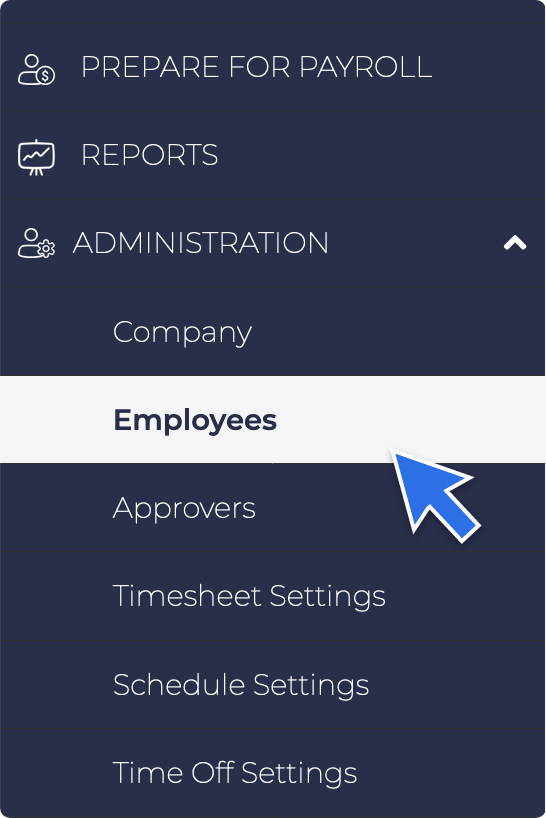 Add an Employee – My Account
