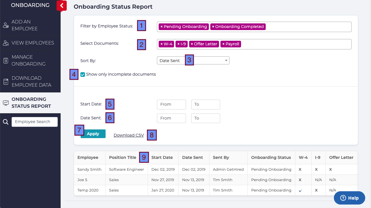 How to Download Employee Data – My Account