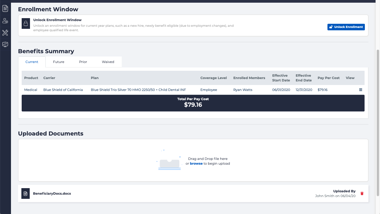 How to View Employee Benefits – My Account
