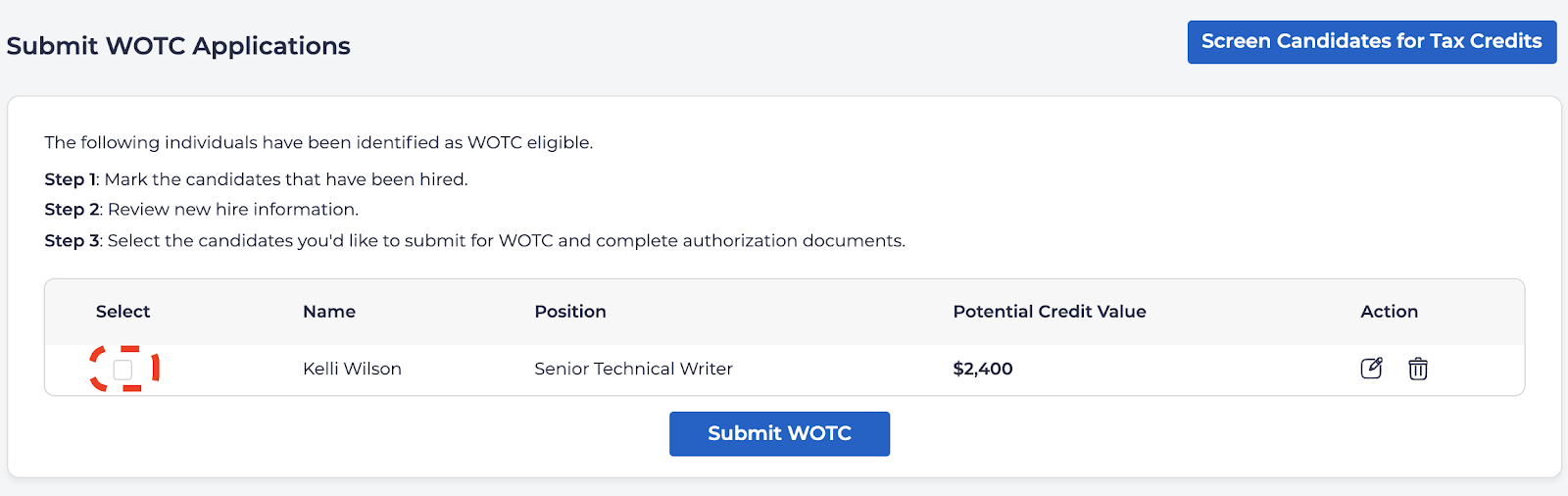 How to Place a WOTC Order – My Account