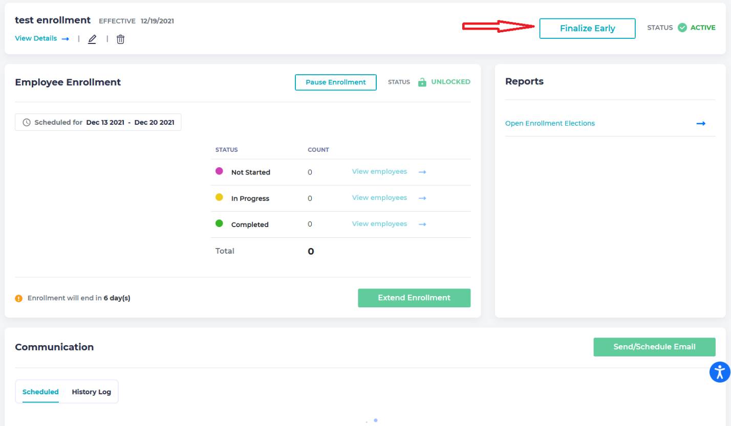 How to Set Up Open Enrollment – My Account