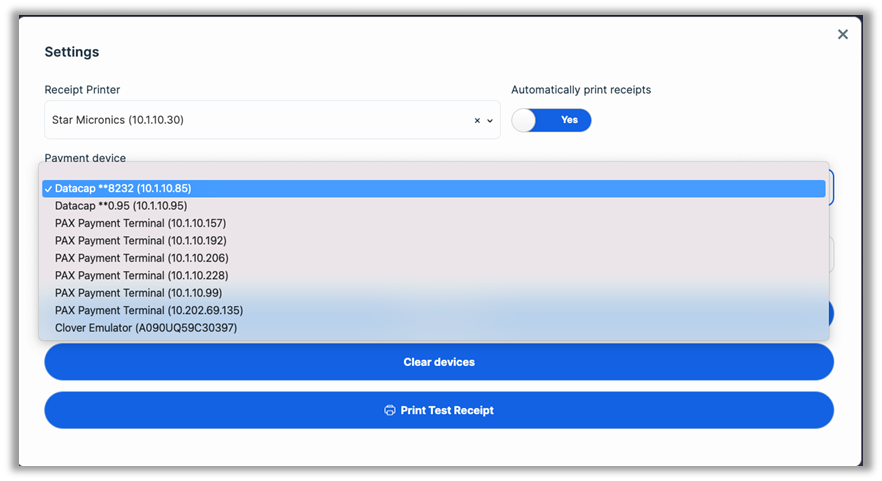 Datacap Setup Guide – My Account
